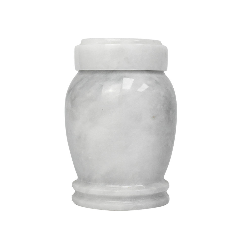 Bello Treasure Marble Keepsake Cremation Urn For Ashes, Badal Gray ...