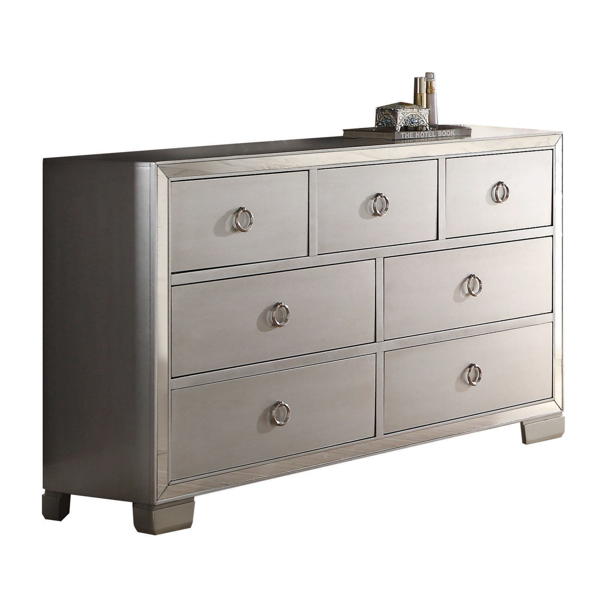 Latitude Run® Voeville II Platinum Finish Dresser | Wayfair