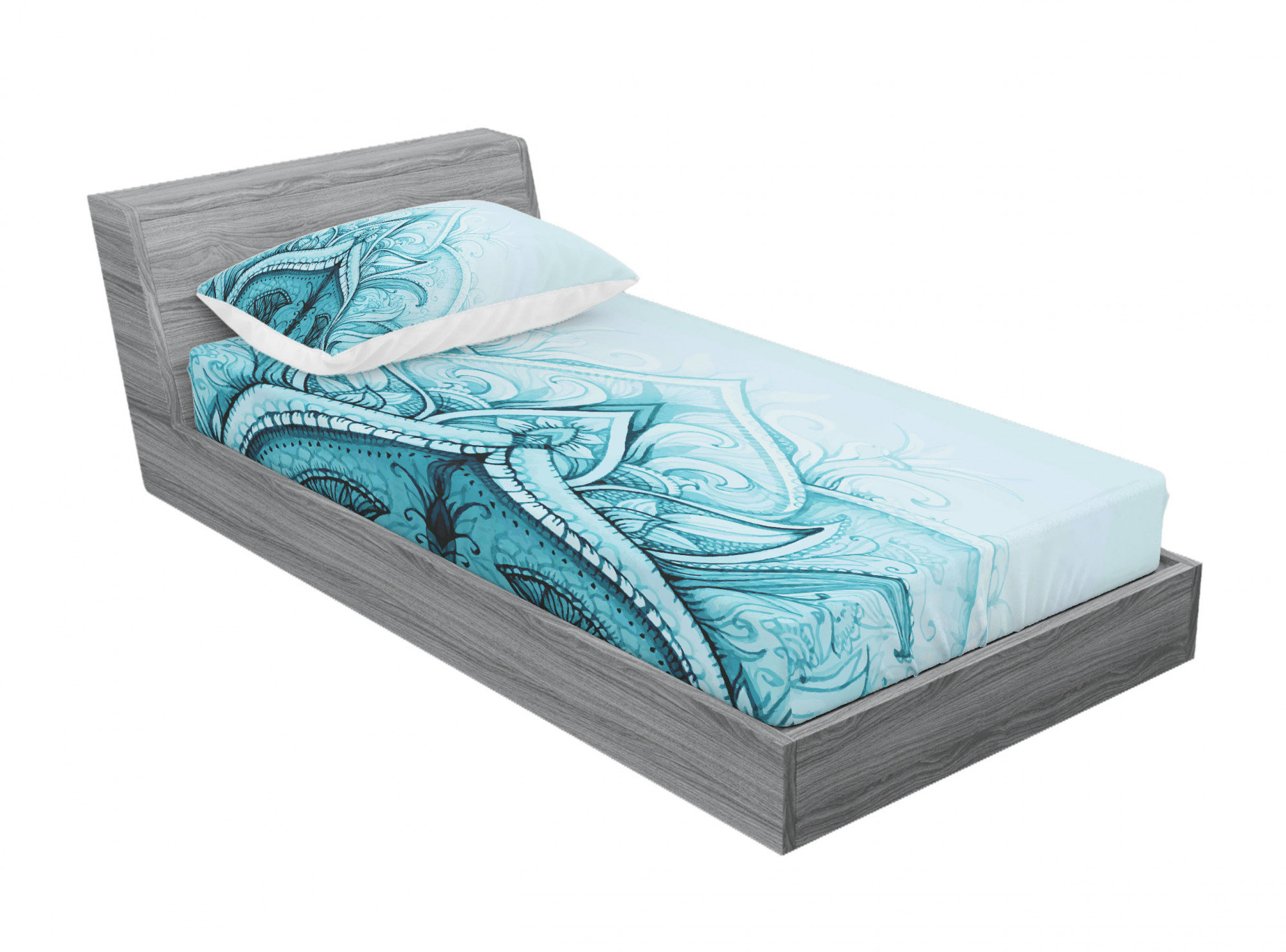 Ambesonne Ornamental Lace Border Sheet set | Wayfair