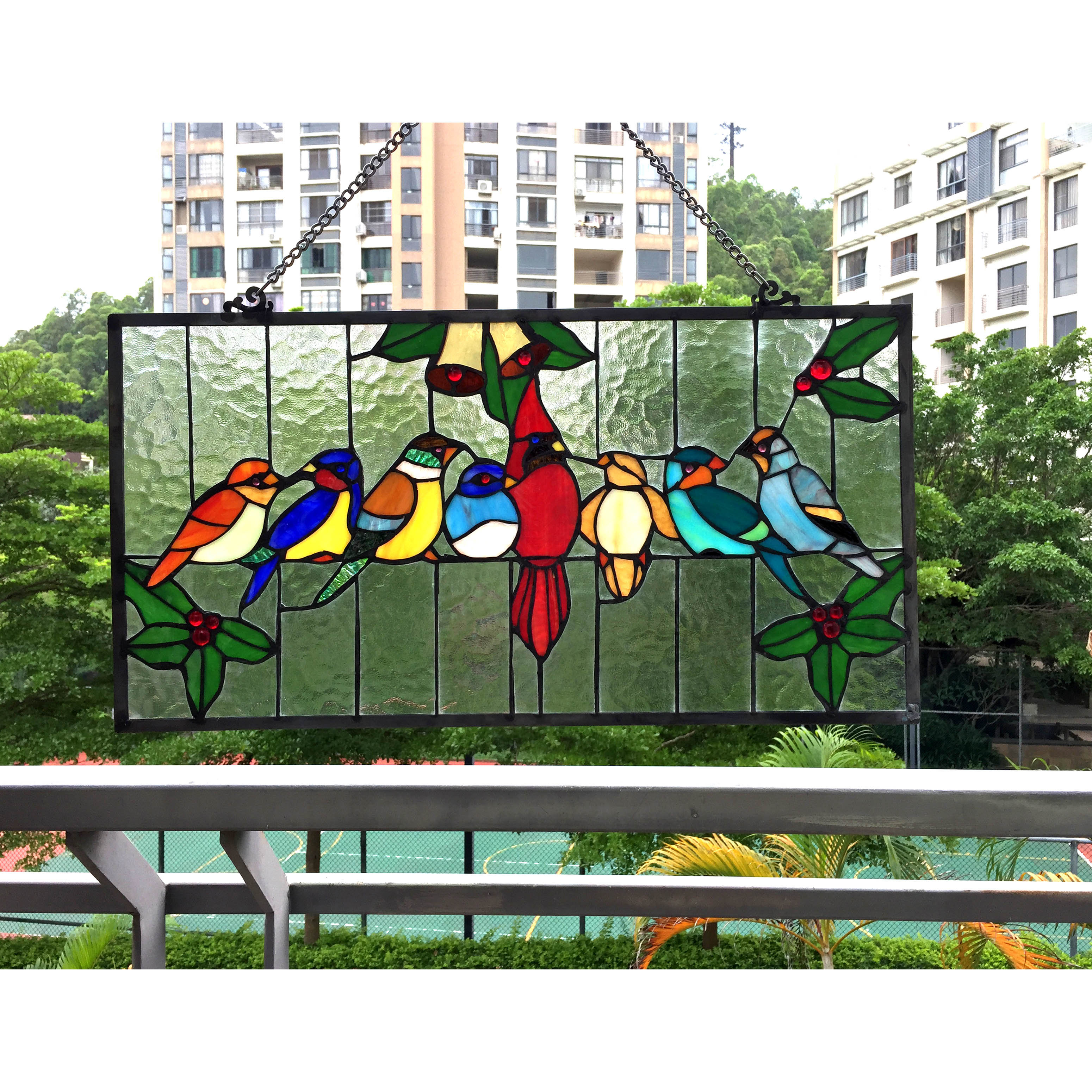Alcott Hill® Birds Cage Window Panel & Reviews | Wayfair