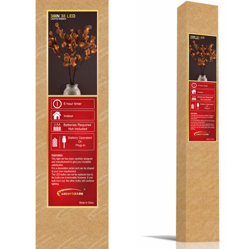 Lightshare 30'' LED Lighted Trees & Branches & Reviews | Wayfair