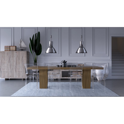 Foundry Select Alverson Solid Wood Dining Table | Wayfair