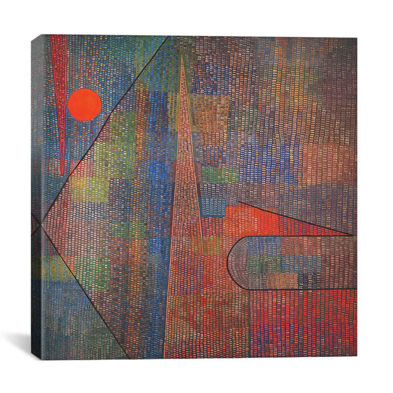 Vault W Artwork 'Ad Parnassum' by Paul Klee Canvas Wall Art | Wayfair