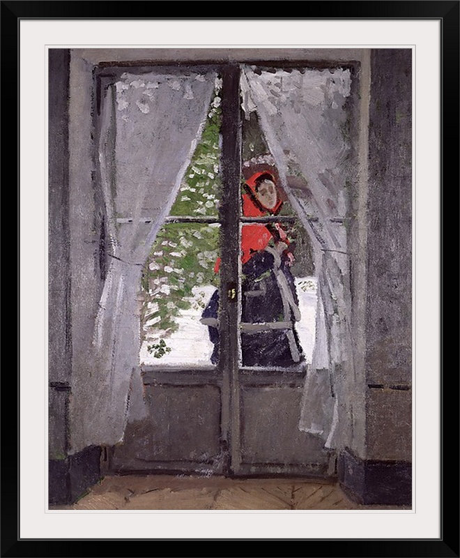 The Twillery Co.® The Red Kerchief, Portrait of Mrs.Monet, 1873' by ...