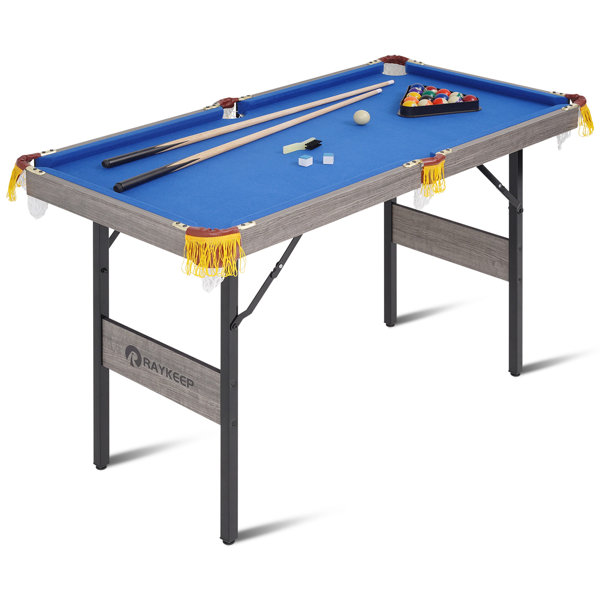 RayChee Portable Pool Table RayChee 48' Bumper Pool Table with Leg ...