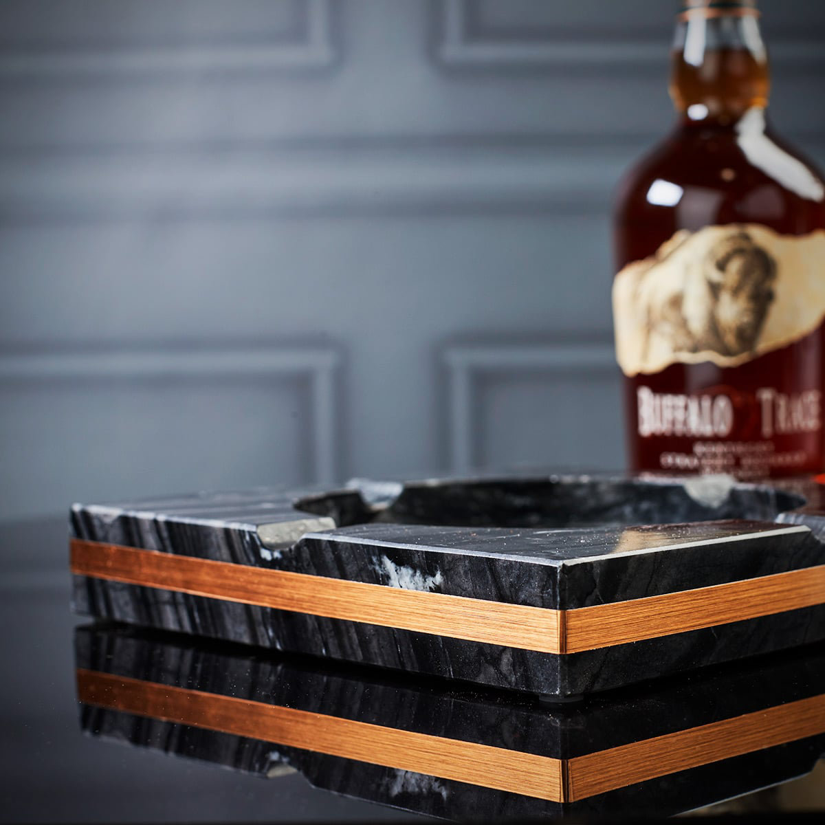 Home Wet Bar Personalized Marble Ashtray - Vintage Ashtray | Wayfair