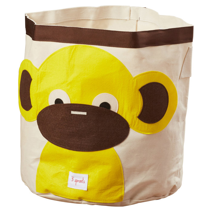 3 Sprouts Monkey Storage Bin & Reviews - Wayfair Canada