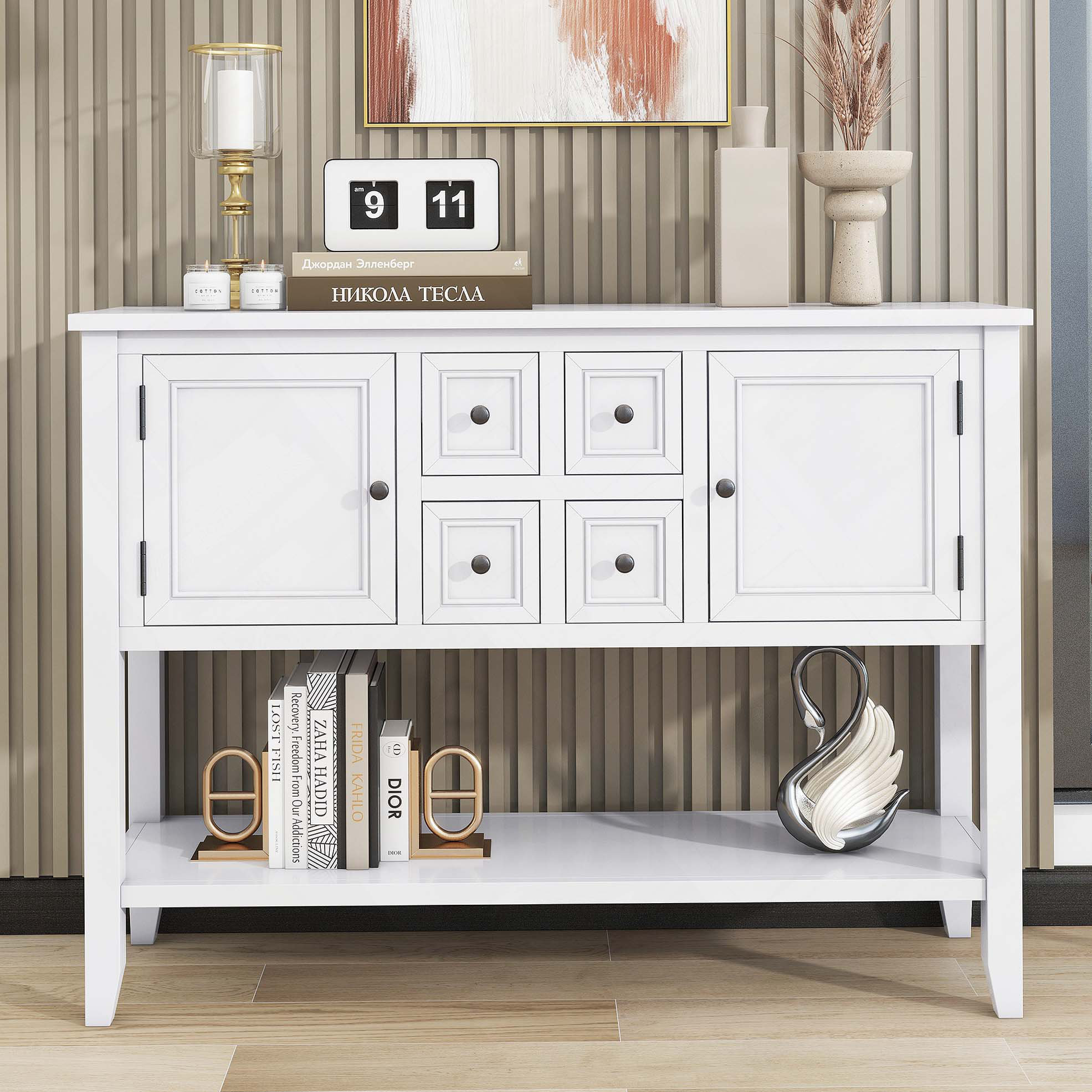 Red Barrel Studio® Cathalina Cambridge Series Buffet Sideboard Console ...