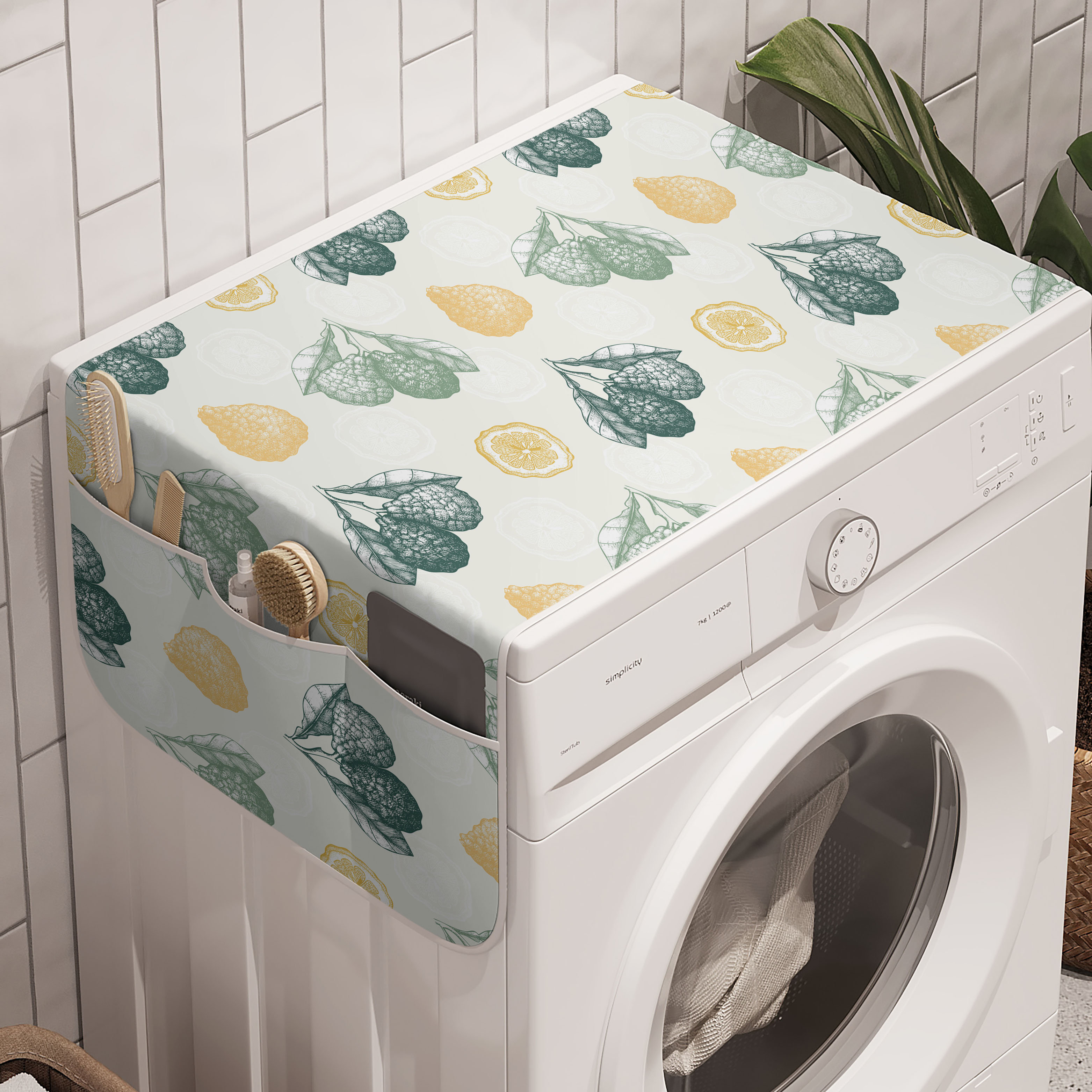 East Urban Home Nature Art Washing Machine Organizer Pack of 2 47" x 18 ...