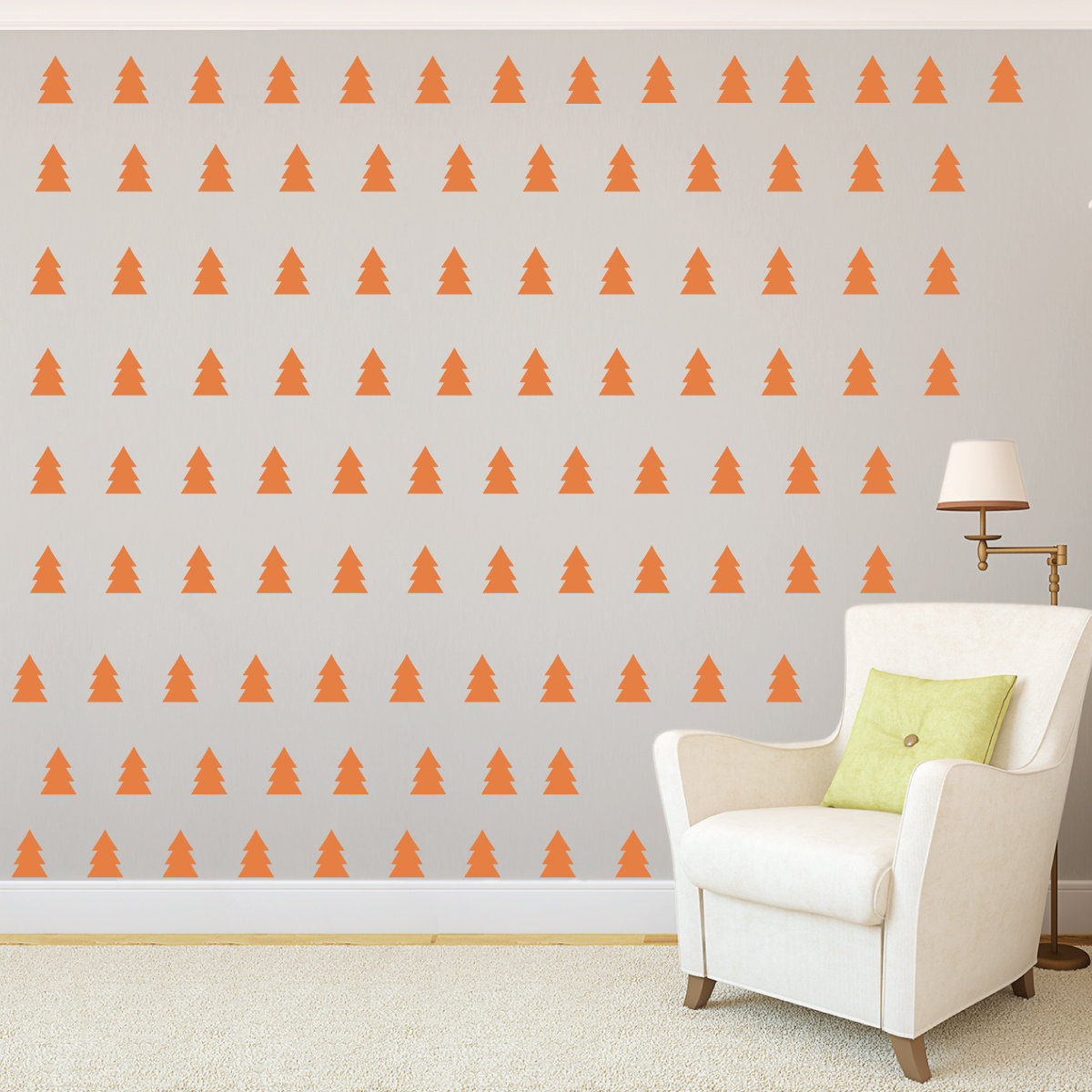 Wallums Wall Decor Mini Pine Trees Wall Decal - Wayfair Canada