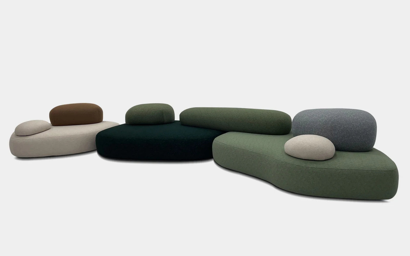 Orren Ellis Kesuan PEBBLE SECTIONAL | Wayfair