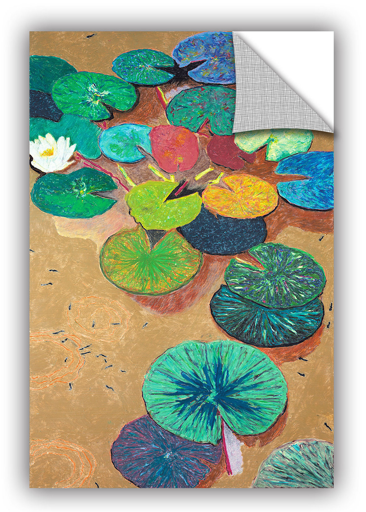 Wade Logan Braydee White Lily Removable Wall Decal - Wayfair Canada