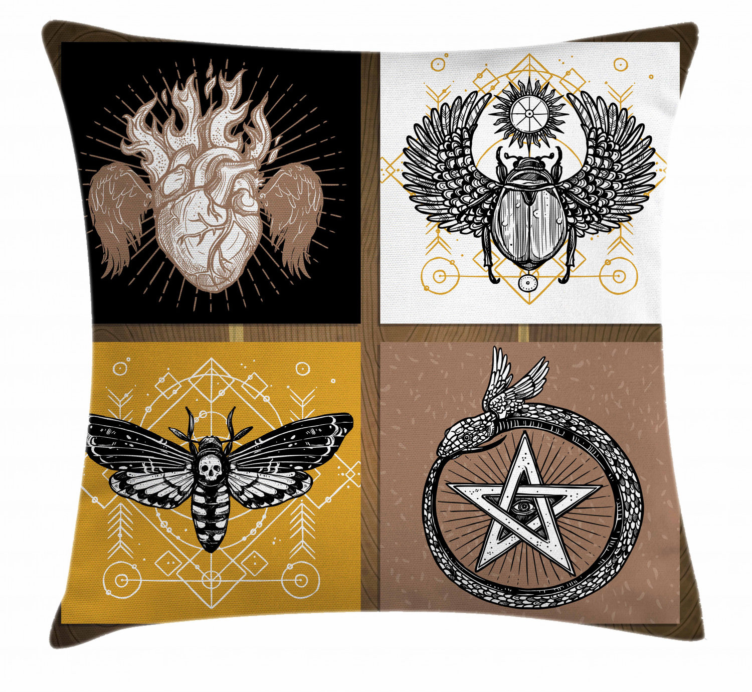 Ambesonne Occult Indoor / Outdoor 40" Throw Pillow Cover | Wayfair