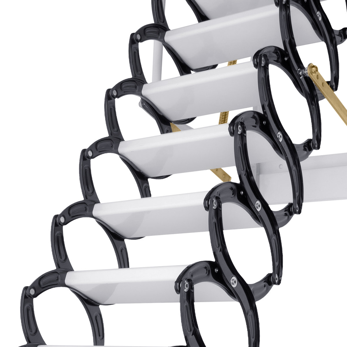 WFX Utility™ Swanwyck 12 - Step Folding Step Attic Ladder & Reviews ...