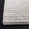 Wade Logan® Charvik Striped Handmade Area Rug in Ivory/Light Gray ...