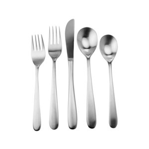 David Shaw Silverware 20 Piece 18/10 Stainless Steel Flatware Set ...
