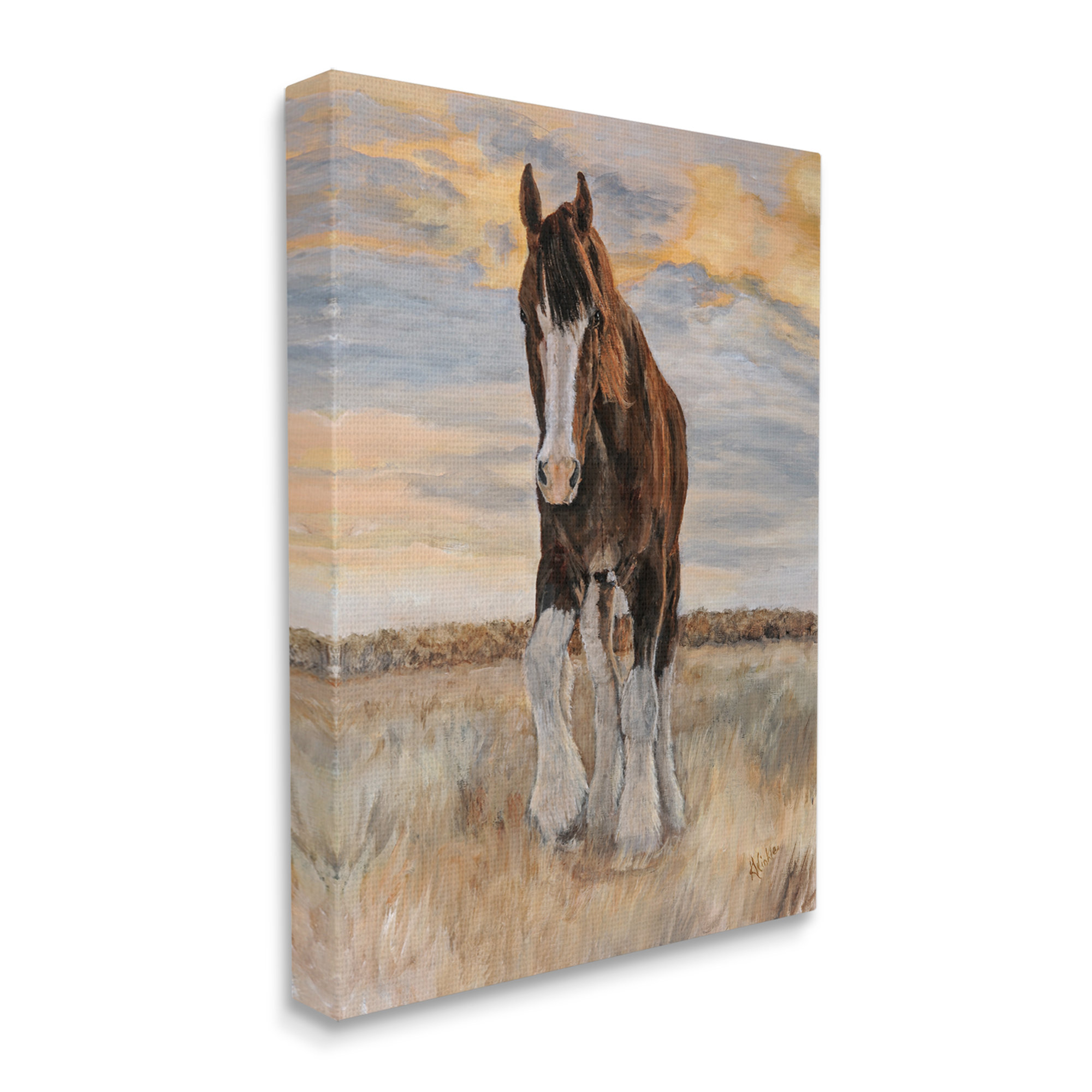 Stupell Industries Colt Horse Farmhouse Animal by Kathy Winkler ...