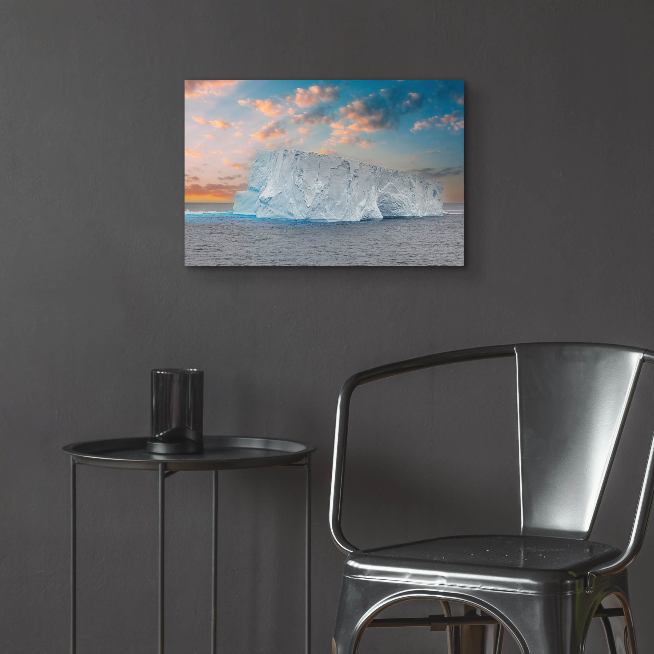 Millwood Pines 'Antarctica Ice II' by Richard Silver Acrylic Glass Wall ...