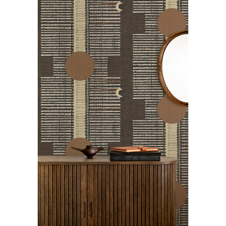 Mitchell Black Inyanga Geometric Panel | Wayfair