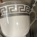 House of Hampton® Afjal Greek Key Tea Cup and Saucer Set & Reviews ...