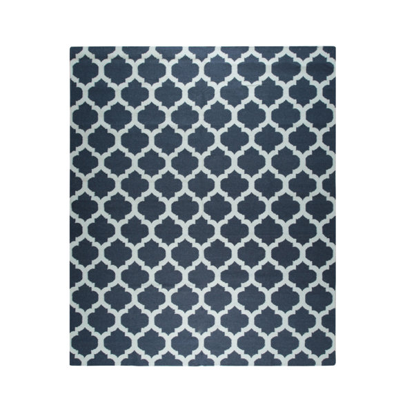 Bungalow Rose Almonburry Hand Knotted Wool Rug | Wayfair