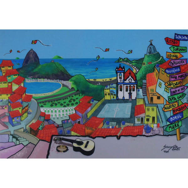 Red Barrel Studio® Carioca Favela Ii Giclee On Paper Painting | Wayfair