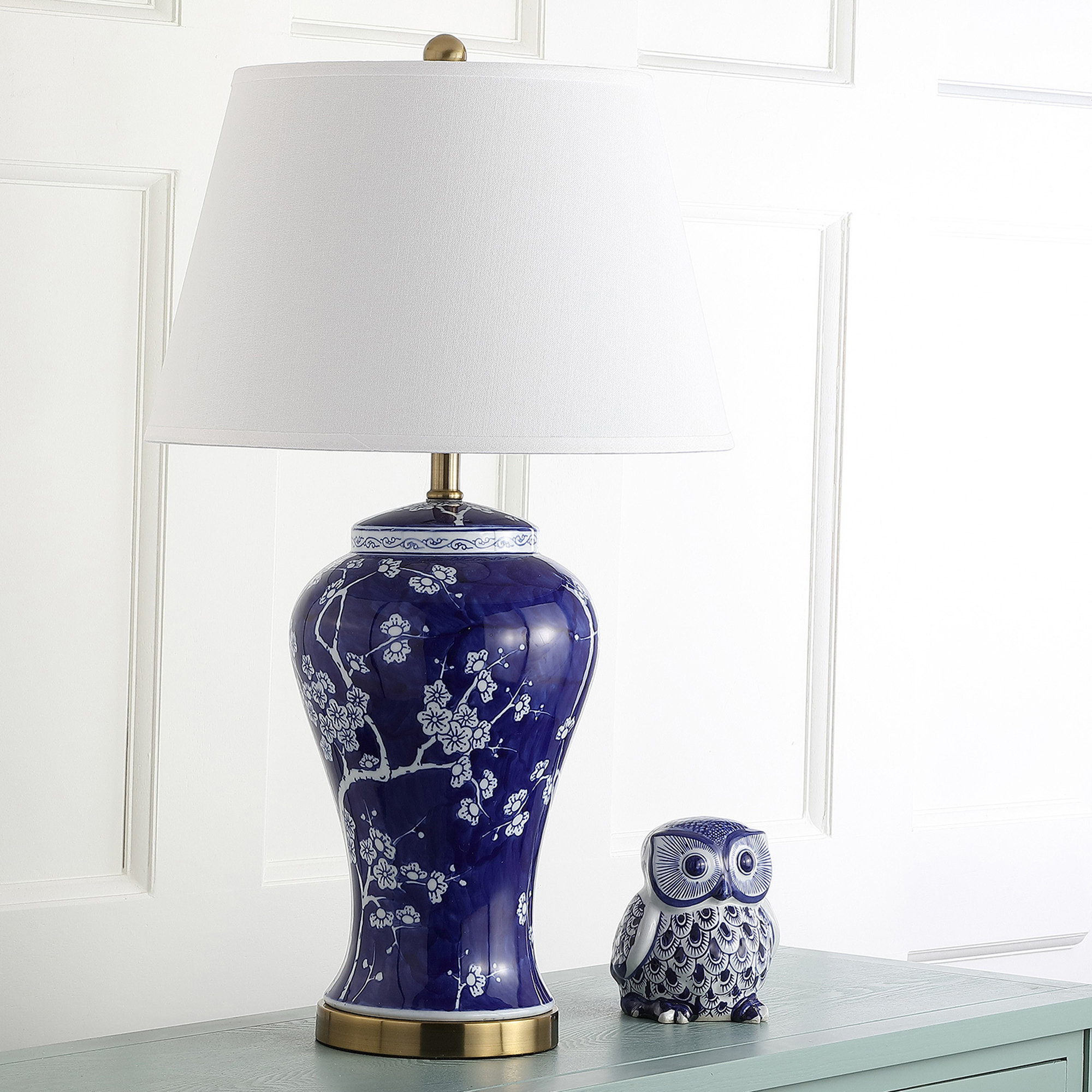 Alcott Hill® 29" Blue Table Lamp Set & Reviews | Wayfair