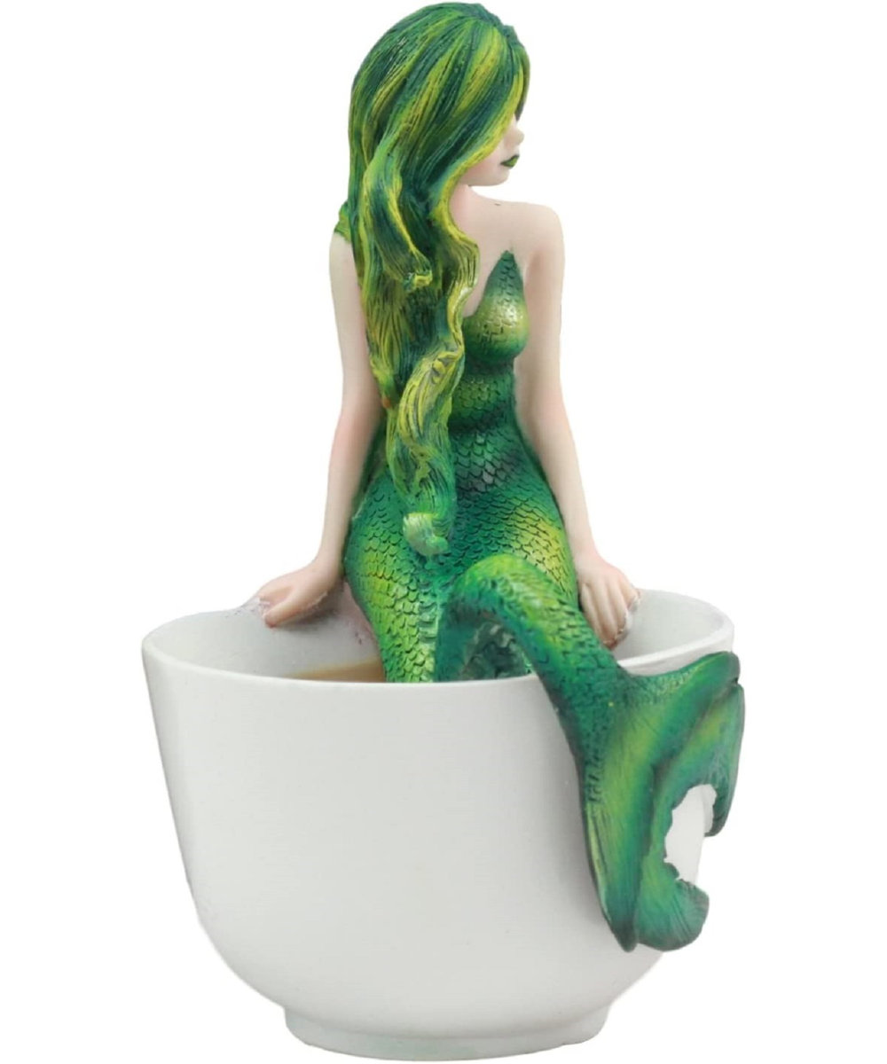 Trinx Ebros Amy Brown Tea Cup Atlantis Princess Green Emerald Mermaid ...