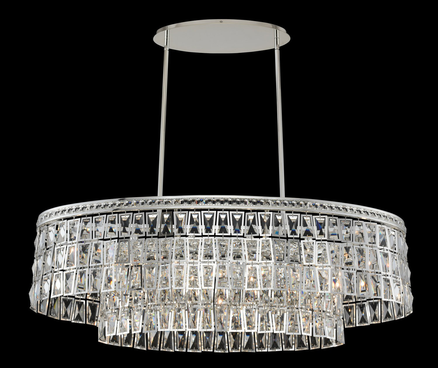 Allegri by Kalco Lighting Kasturi 6 - Light Unique Drum Chandelier with ...