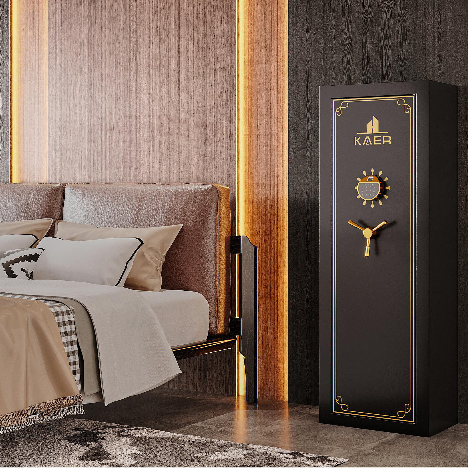 Luoyang Xingman Furniture Co., Ltd. 15-Gun Biometric Safe, Quick Access ...