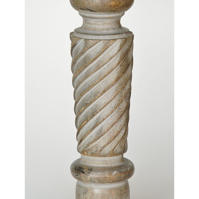 Ophelia & Co. 12'' H Wood Tabletop Pillar - Wayfair Canada