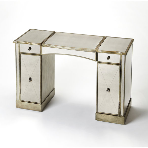 Butler Celeste Mirrored Vanity Table & Reviews | Perigold