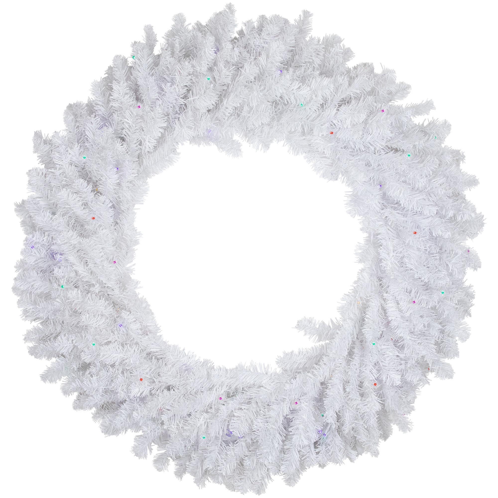 The Holiday Aisle® Pre-Lit Pine Battery Operated LED Artificial ...