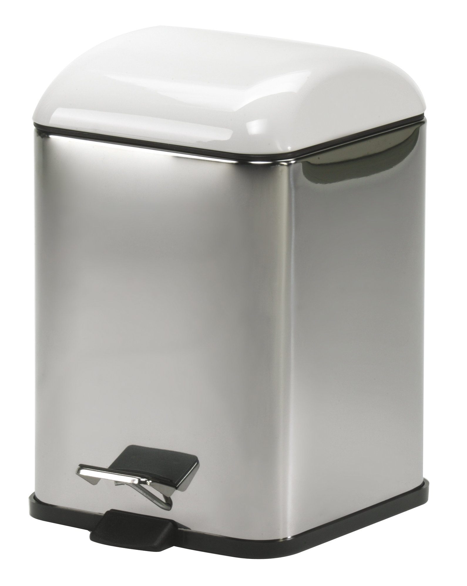 WS Bath Collections Complements Karta 1.9 Gallon Step On Trash Can ...