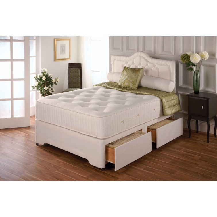 Marlow Home Co. Jenifer Pocket Memory Divan Bed Set | Wayfair.co.uk