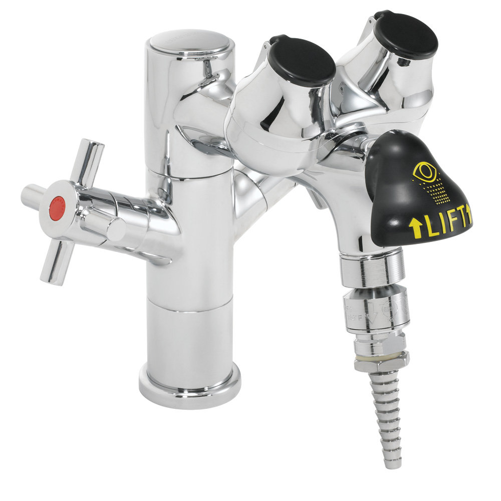 Speakman Eyesaver Eye Wash Faucet Combination Single Post Laboratory ...