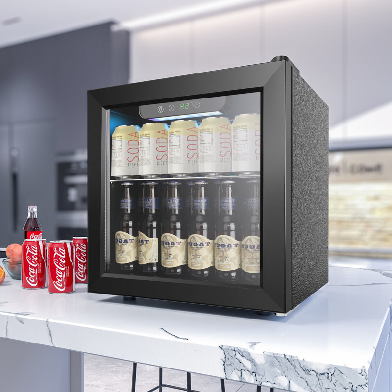 R.W.FLAME 30 Cans (12 oz.) 1.3 Cubic Feet Beverage Refrigerator ...