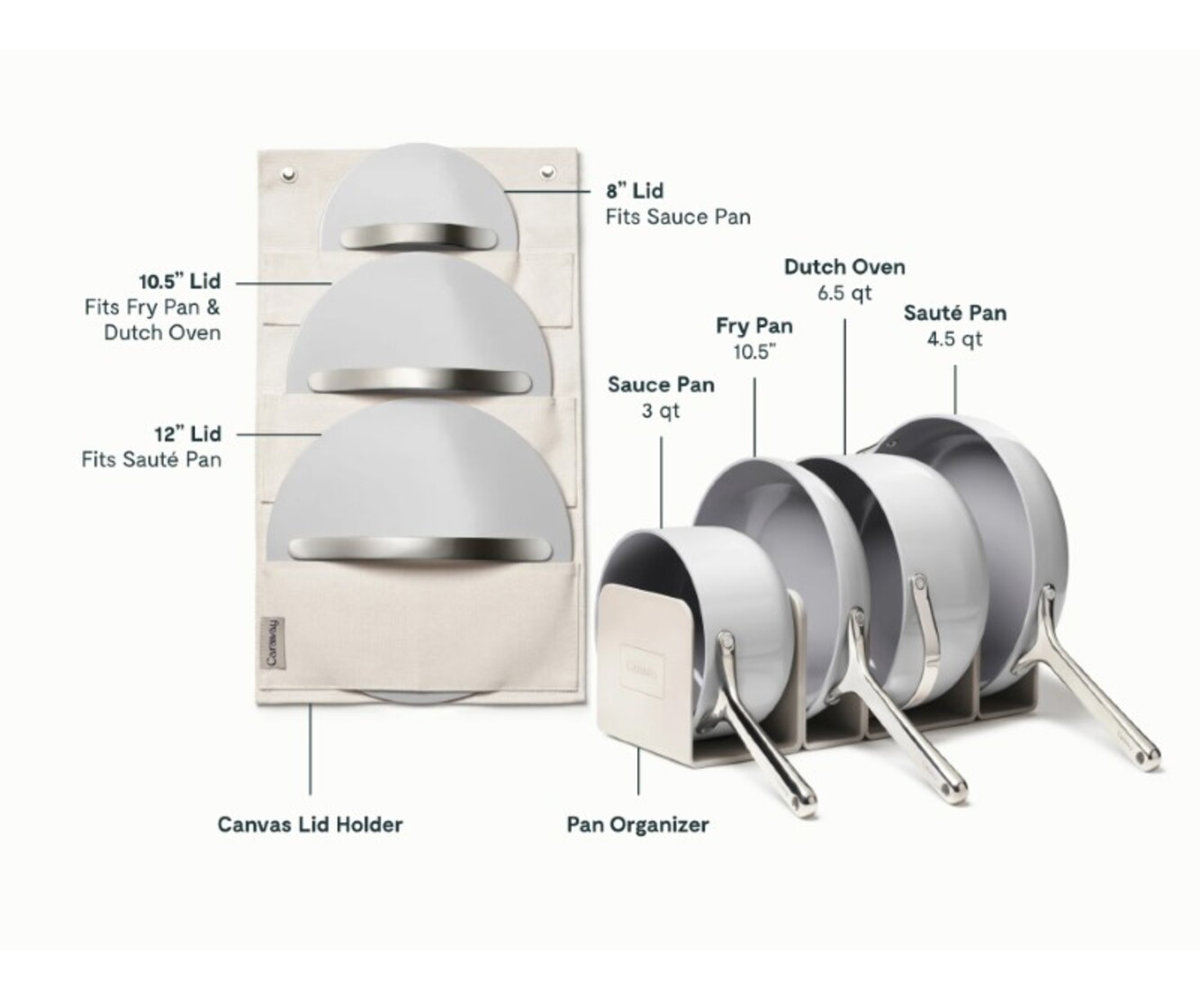 Caraway Non-Toxic Ceramic Nonstick Cookware Set & Reviews | Perigold