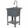 UTILITYSINKS Plastic 24" Compact Workshop Freestanding Laundry Sink ...