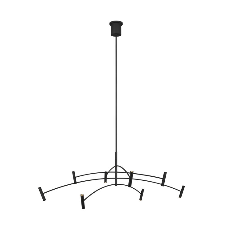 Visual Comfort Modern Aerial 8 - Light LED Chandelier by Sean Lavin ...