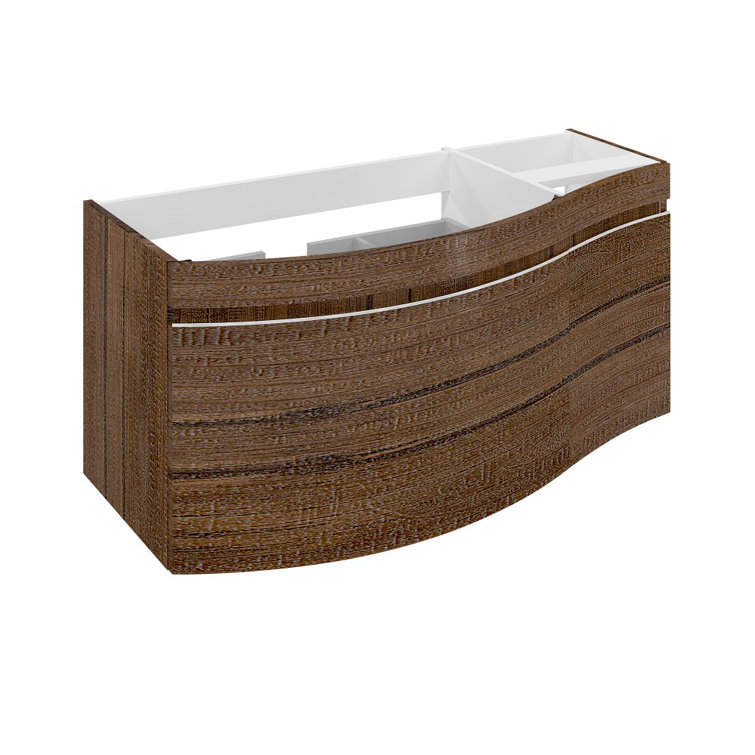 Ebern Designs Trevino 111cm Wall Mounted Vanity Unit Base | Wayfair.co.uk