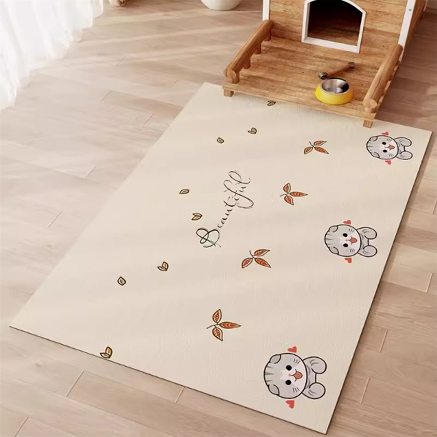 Lark Manor™ Camberlynn Animal Print Orthopedic Polyester Pet Bed | Wayfair