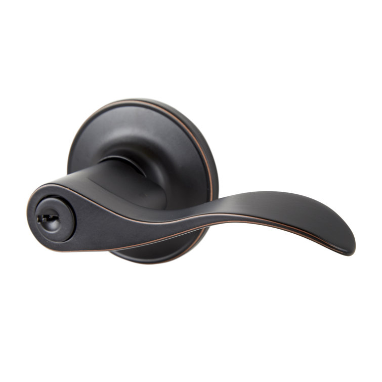 Delaney Hardware Callan Keyed (Entry) Door Lever & Reviews | Wayfair