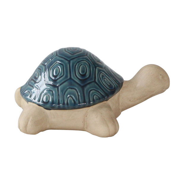 Bay Isle Home Lillard 13" Ceramic Tortoise Decor - Contemporary ...