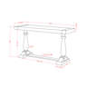 Kelly Clarkson Home Yolande 59" Console Table & Reviews | Wayfair