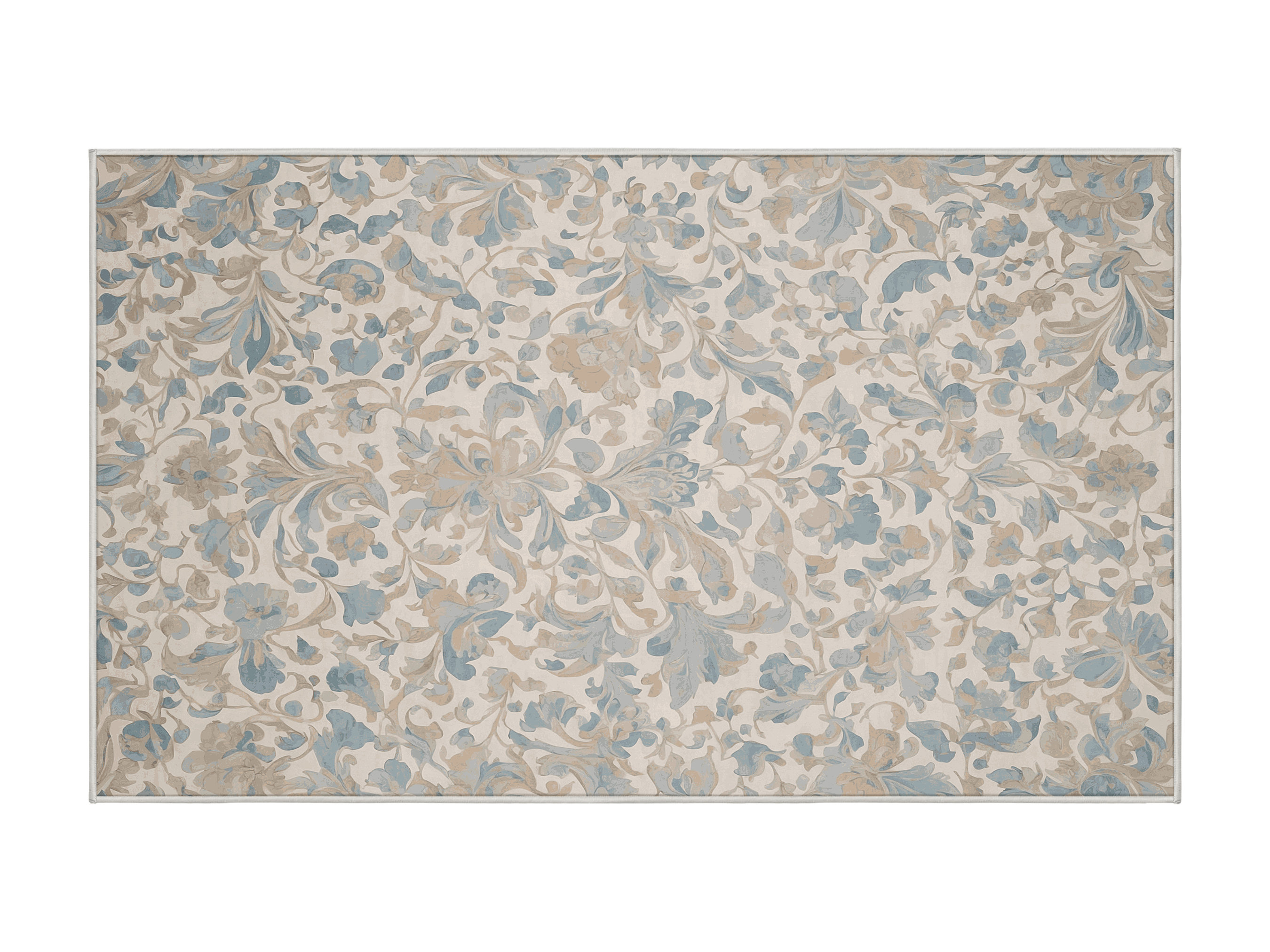 Canora Grey Machine Washable Beige Area Rug | Wayfair