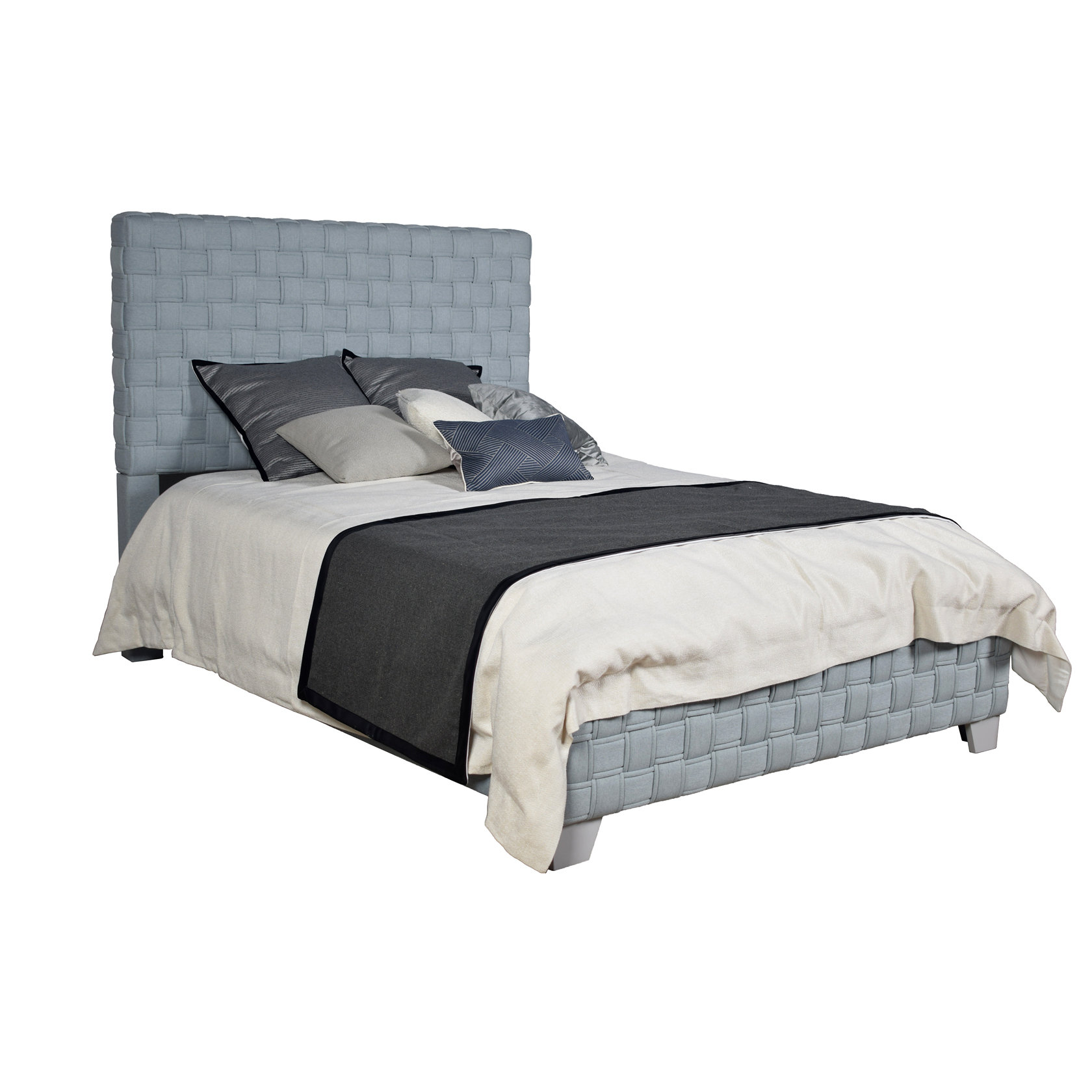 House of Hampton® Saree Bed, Chenille | Wayfair