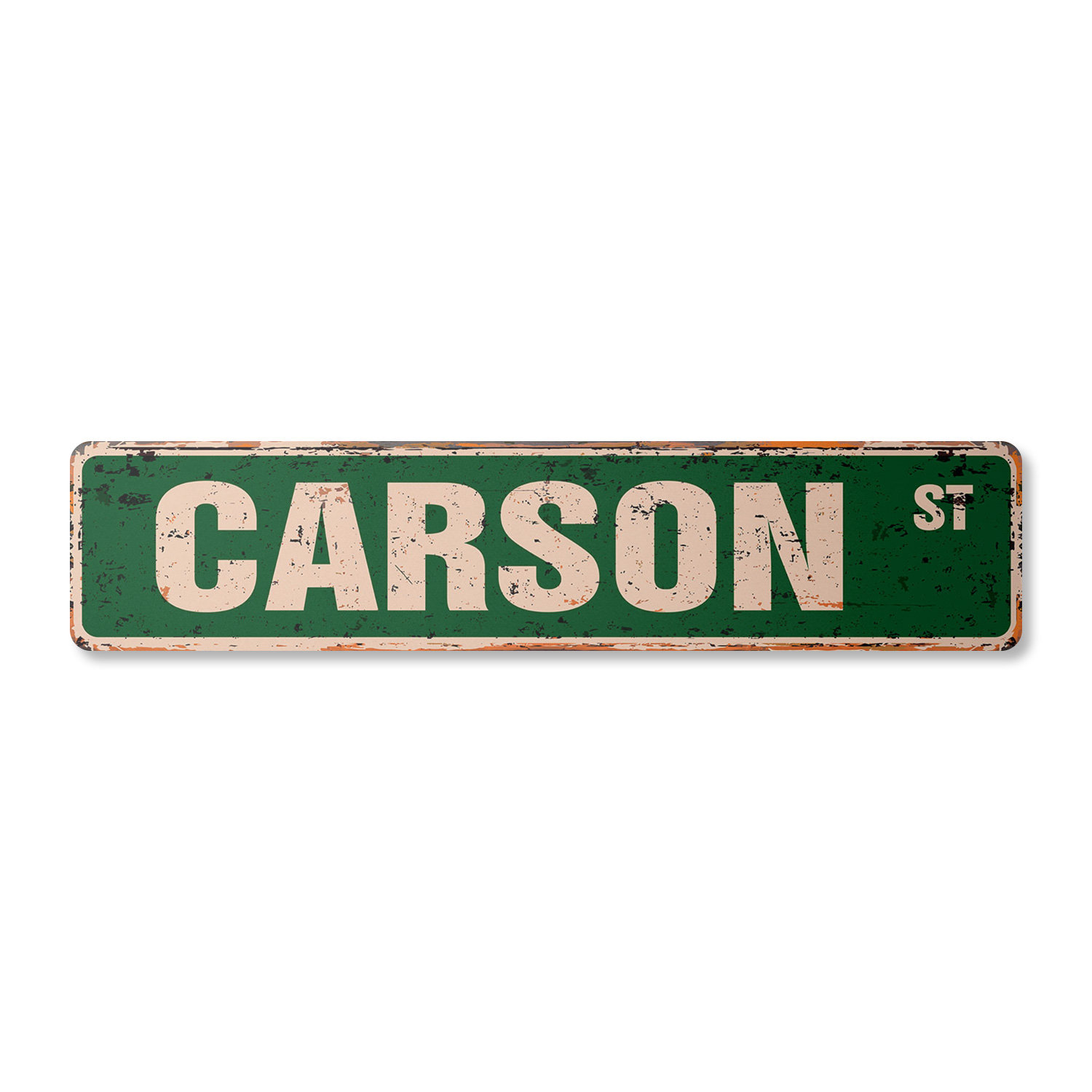 SignMission Carson Aluminum Street Sign | Wayfair