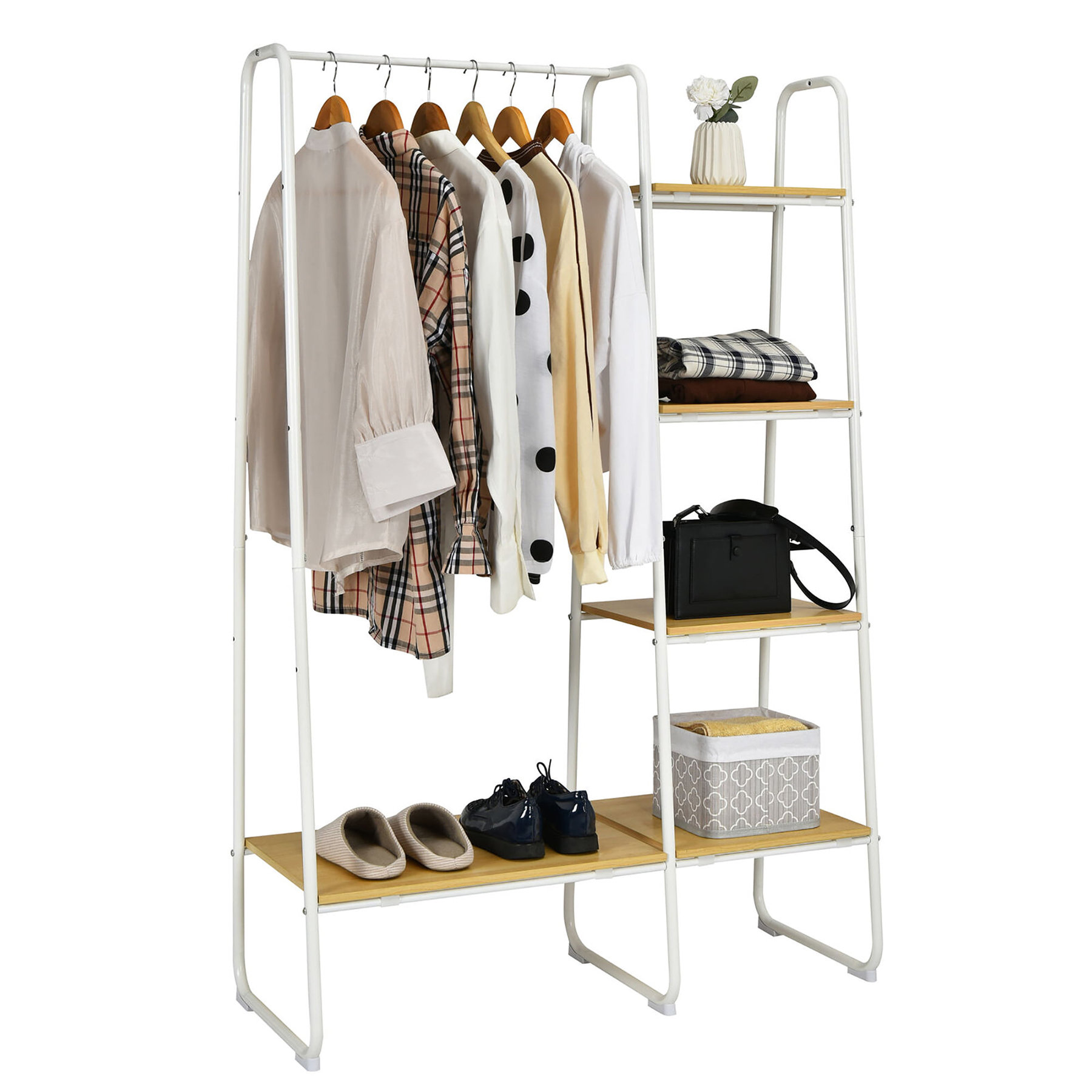 Rebrilliant Kayson 40'' Clothes Rack | Wayfair