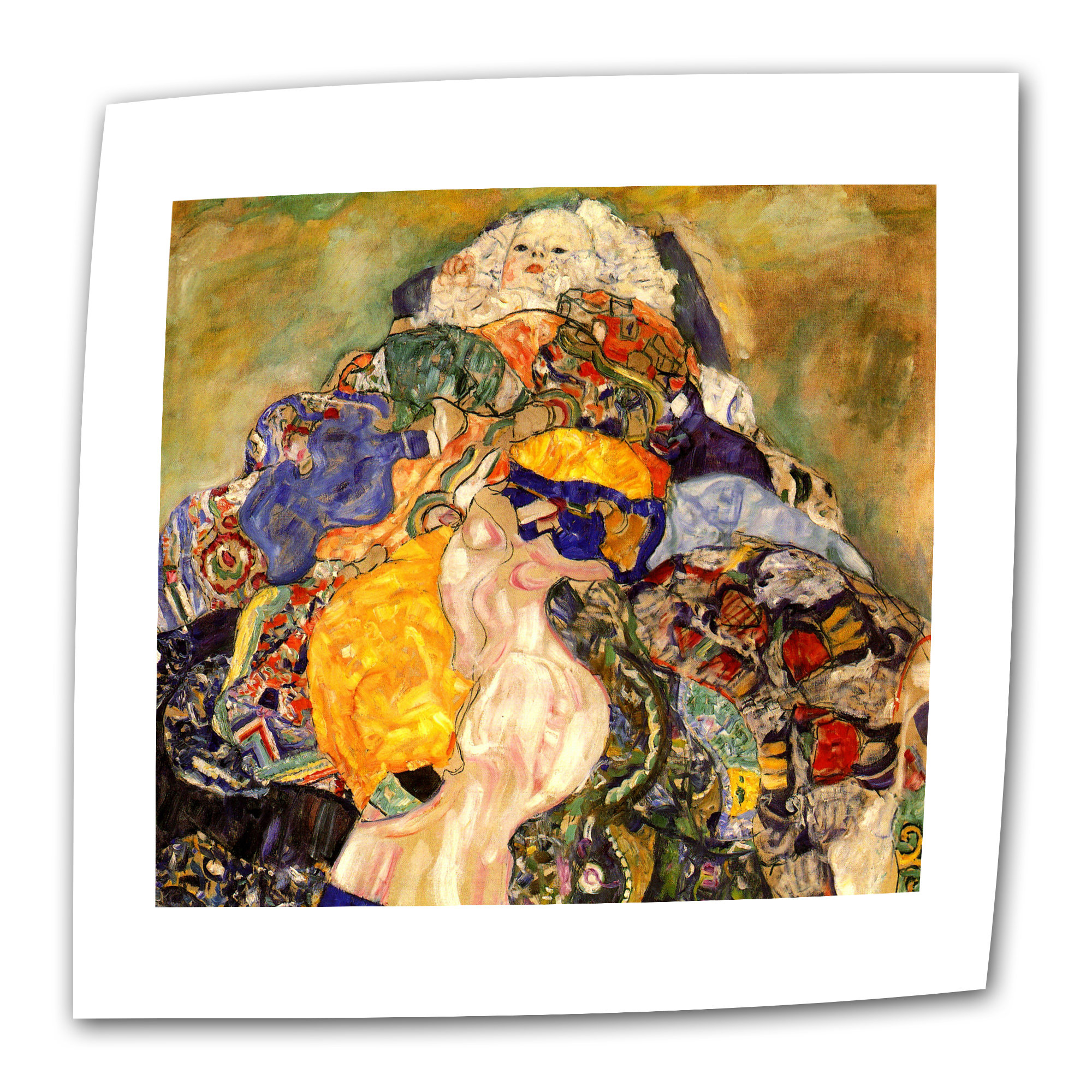 Vault W Artwork 'Baby Detail' by Gustav Klimt Painting Print on Rolled ...